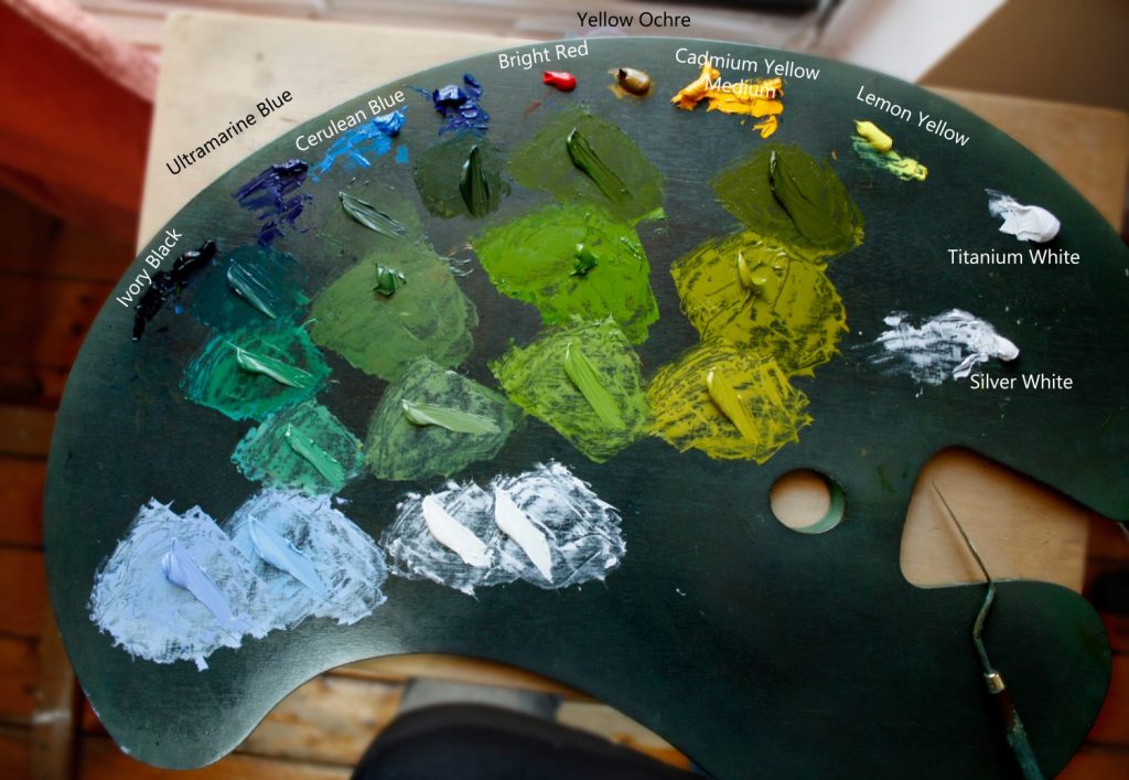 Mixing Greens – Anton Dymtchenko Art